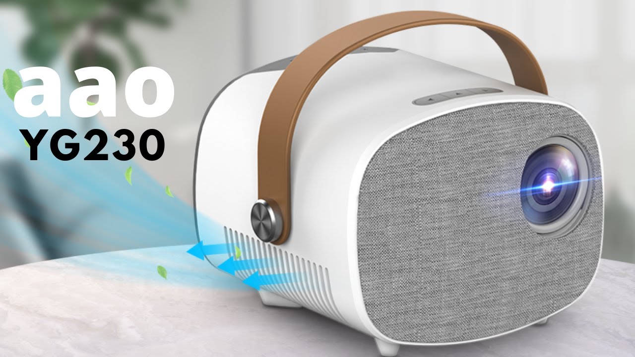 AAO YG230 Mini Projector - YouTube