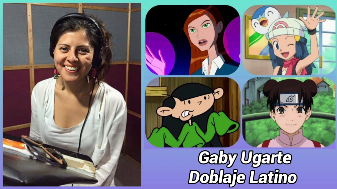 Personajes con la voz de Gaby Ugarte-Doblaje Latino - YouTube
