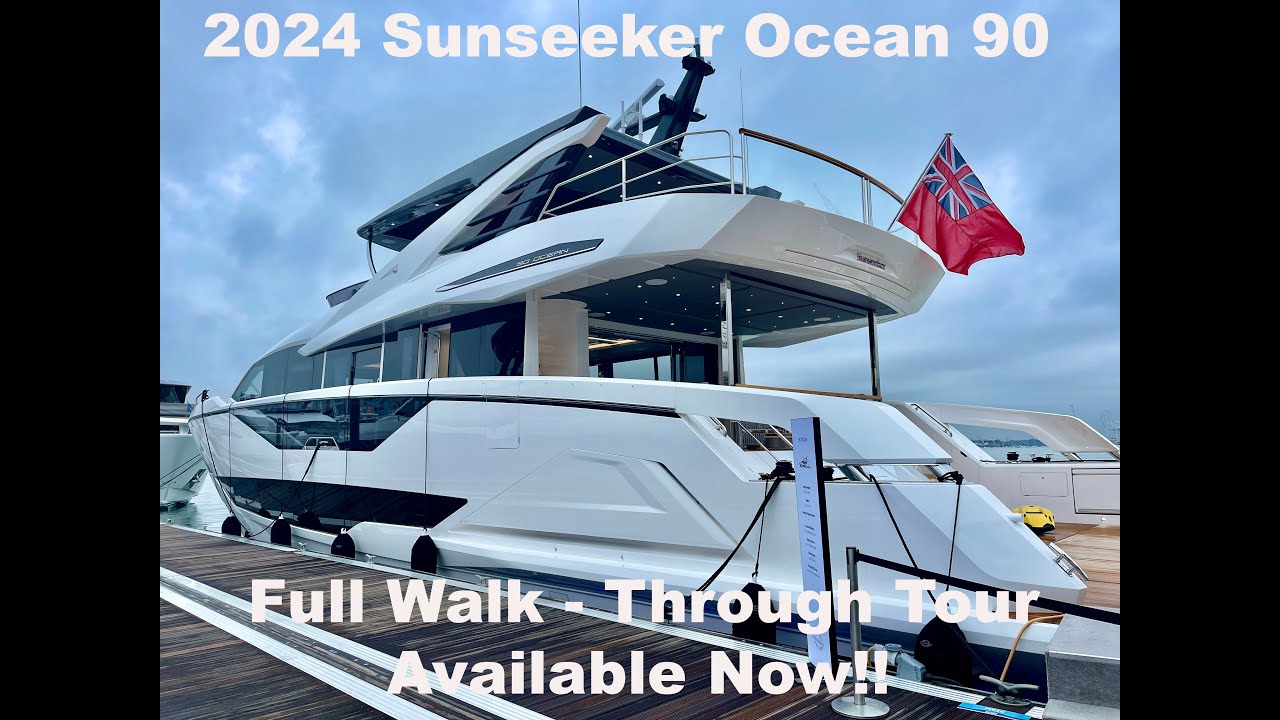 New Sunseeker Ocean 90 Yacht - Available Now - £9,032,846 Ex VAT - Big ...