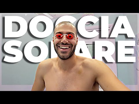 Prima (e ultima?) doccia solare della mia vita