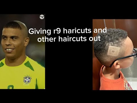 Giving r9 haircuts and other bad ones in roblox in barbers business ...