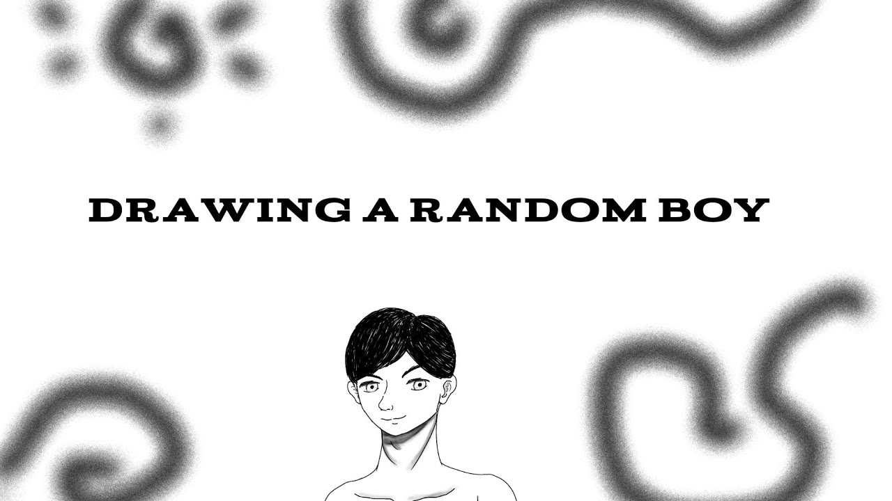 Drawing a random boy (speeddraw) - YouTube