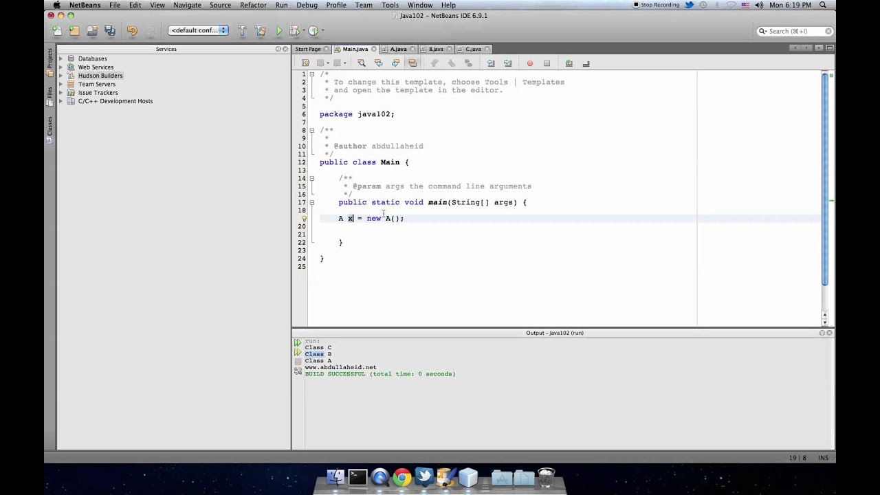 الدرس التاسع : super ودالة الـ Constructor الجزء الأول - YouTube