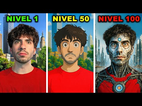 Probé IA nivel 1 vs nivel 100.