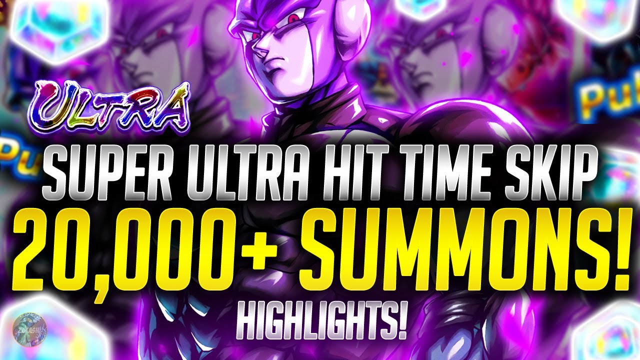 (Dragon Ball Legends) HIGHLIGHTS! Live SUPER SUMMONS for ULTRA TIME ...