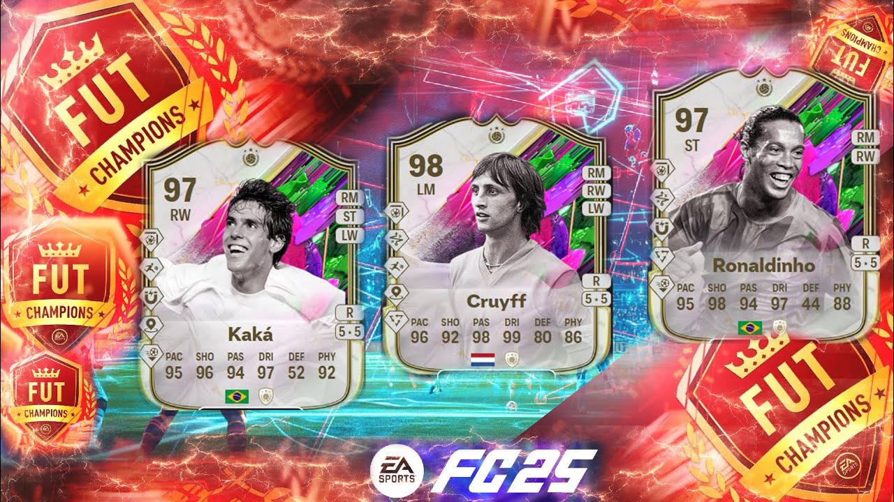 FC 25 ULTIMATE TEAM INSANE FUT CHAMPIONS GAME WITH INSANE ICON CRUYFF ...