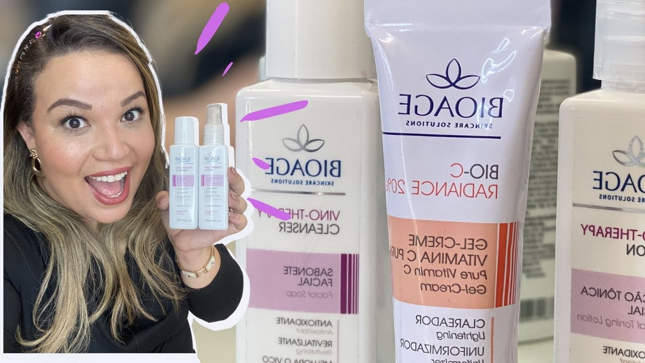 Produtos BIOAGE- Detox e renovação da pele. - YouTube