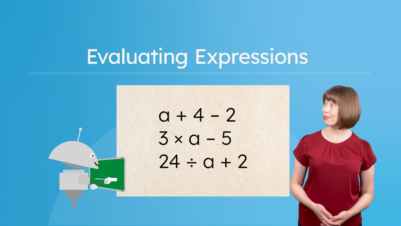 Evaluating Expressions - Variables, Substitution, and Evaluation - YouTube