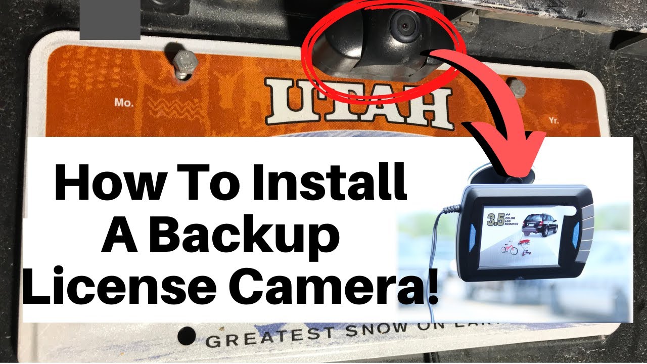 How To Install A Wireless Vehicle Backup Camera! - YouTube