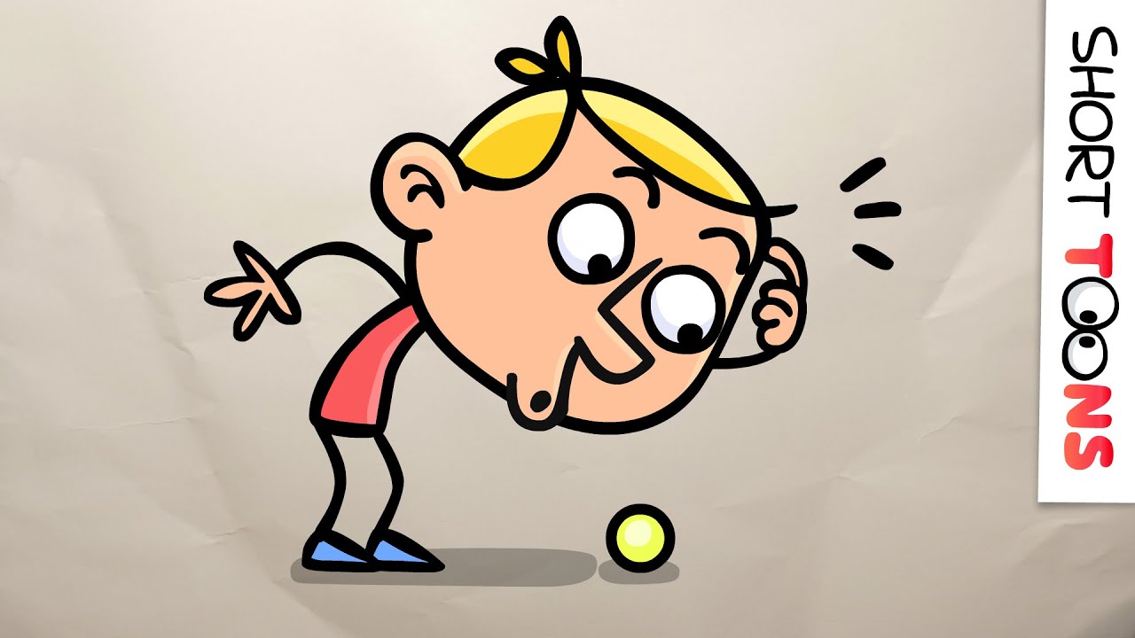 Evil Ball 1 | Johnny Loony Animated Cartoon Series | Short Toons - YouTube