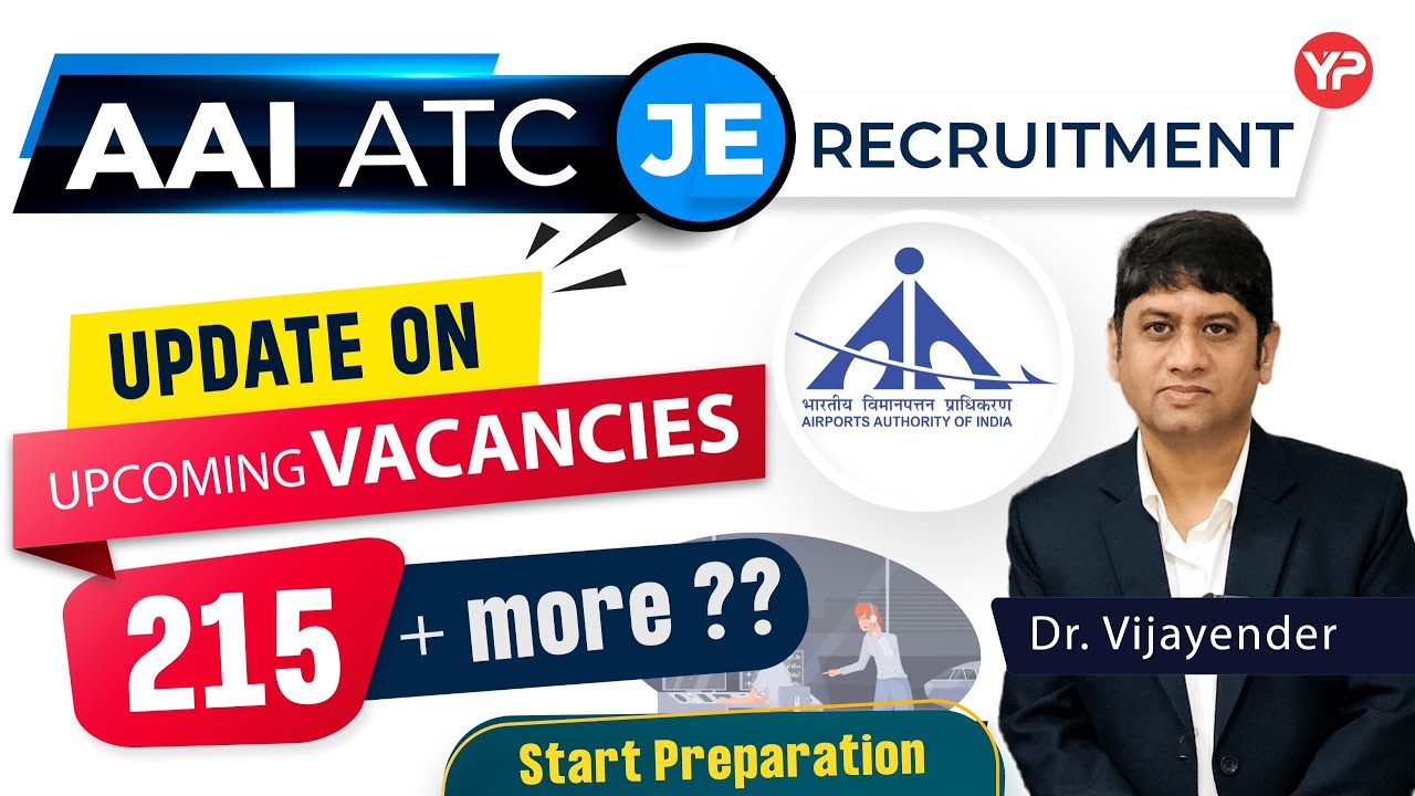 AAI ATC 2024 | VACANCY UPDATE | AIRPORTS AUTHORITY OF INDIA |# ...