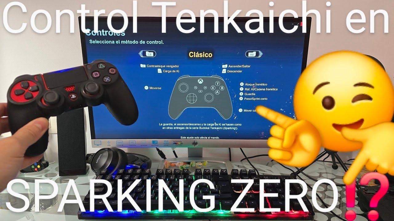 🎮🔄 Como JUGAR DRAGON BALL SPARKING ZERO con los CONTROLES CLÁSICOS de ...