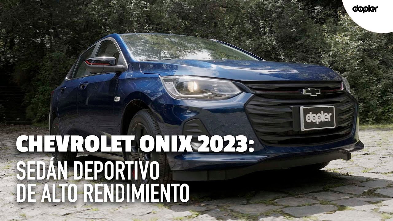 Chevrolet Onix 2023: El sedán deportivo que lo tiene todo - YouTube
