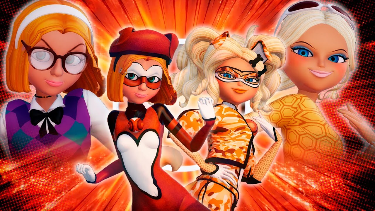 [MMD Miraculous Ladybug ] Miss Hound TRANSFORMATION & Le Huntress SWAP ...