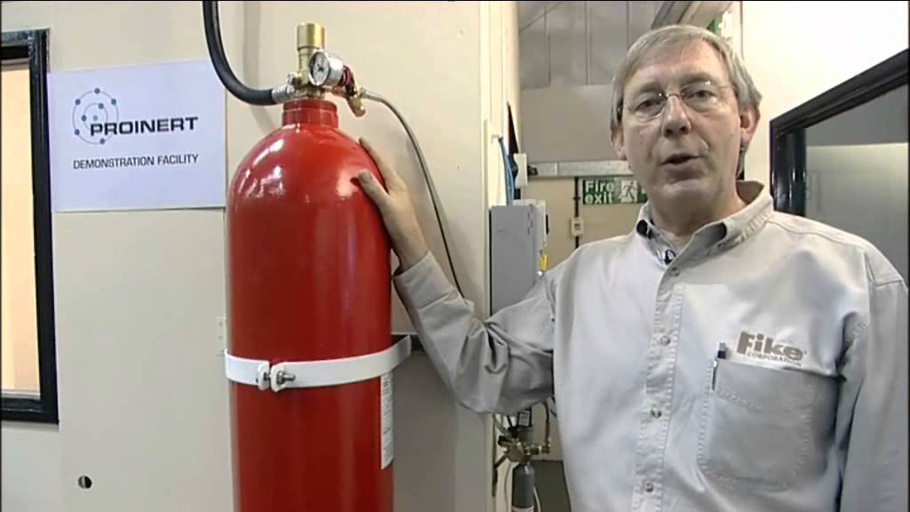 ProInert2 by Fike - Fire Suppression Demonstration - YouTube