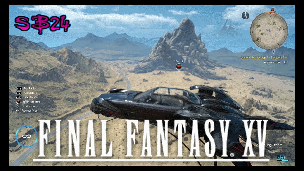 Final Fantasy XV - Adamantoise Battle - Gameplay - Walkthrough Guide ...