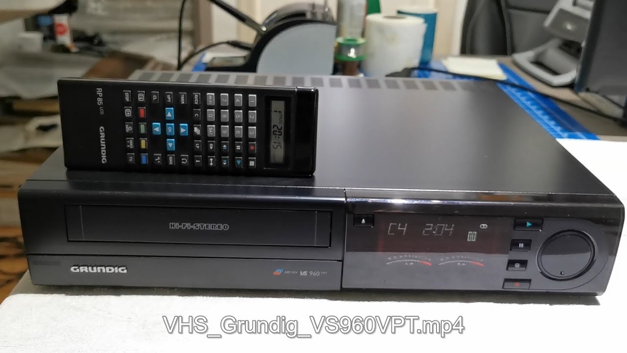 VHS Grundig VS960VPT ARCHIV - YouTube