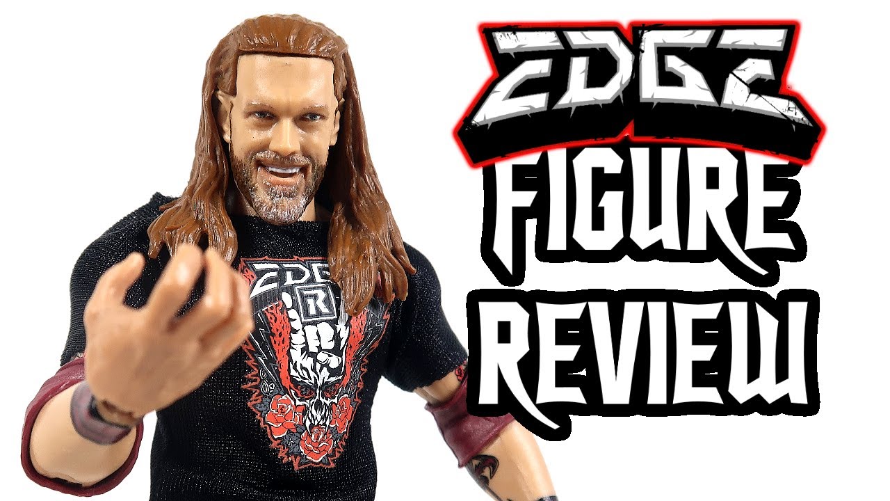 WWE Elite Series 83 EDGE Action Figure Review Wrestlemania Greatest ...