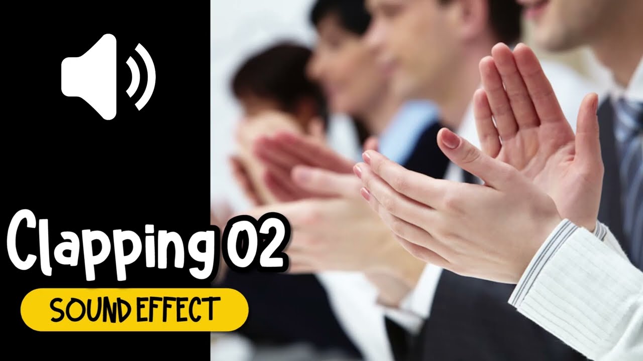Clapping #02 Sound Effect | 拍手 鼓掌 #02 觀眾 音效 (High Quality) - YouTube