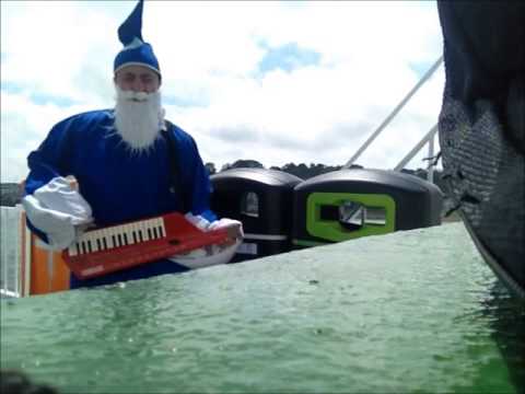 Keytar Wizard on the Isle of Wight Ferry - YouTube