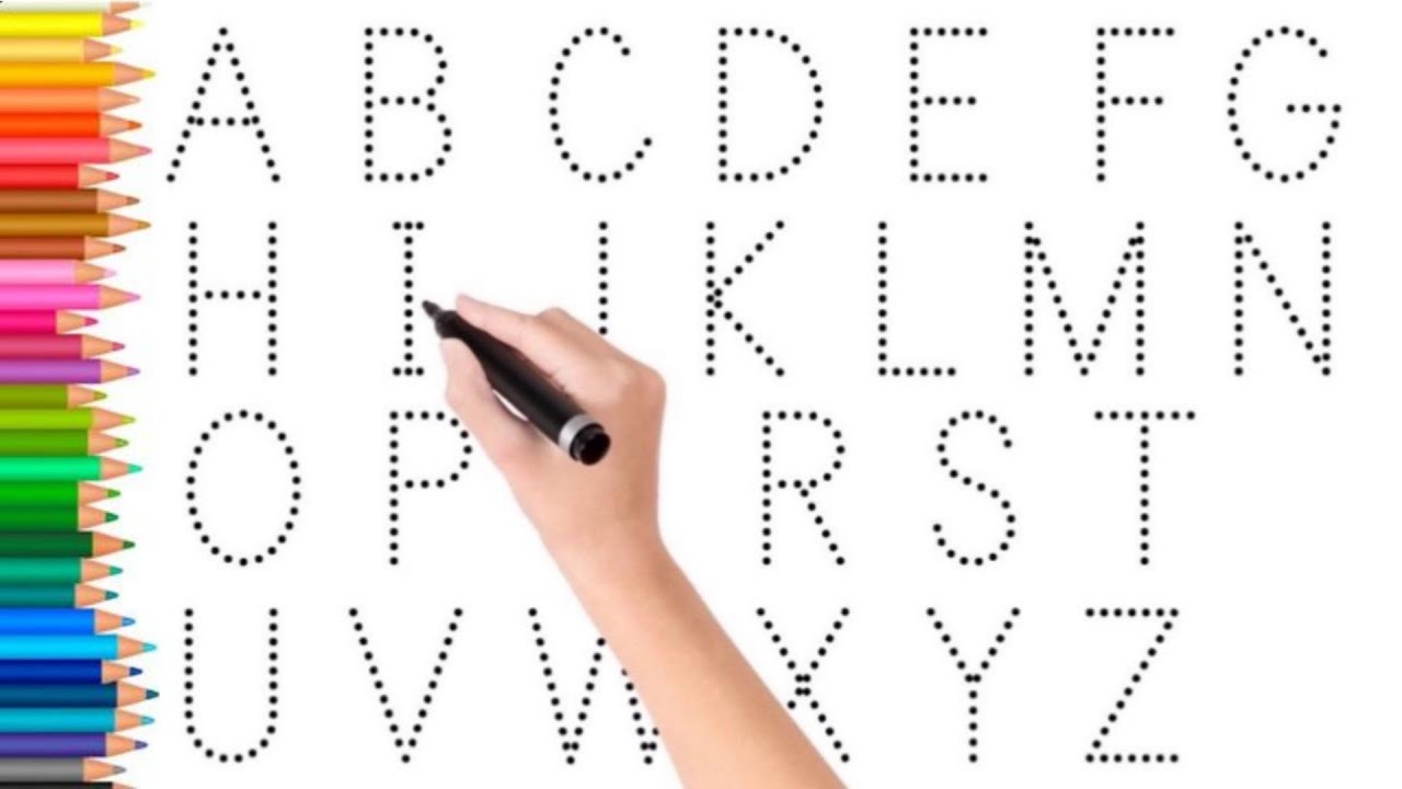 Abcd, alphabet, capital letters Alphabet, abcdefgh, A to Z, writing ...