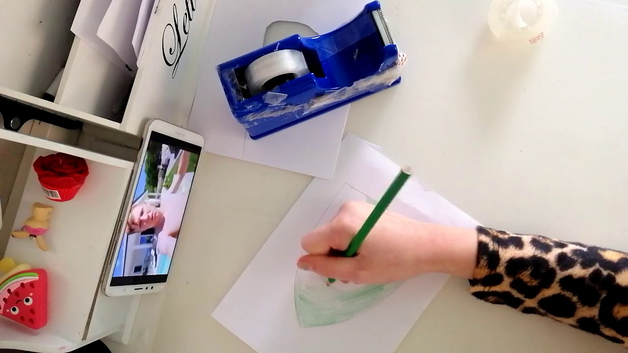 Een avocado paper squishy ¦ #1 - YouTube