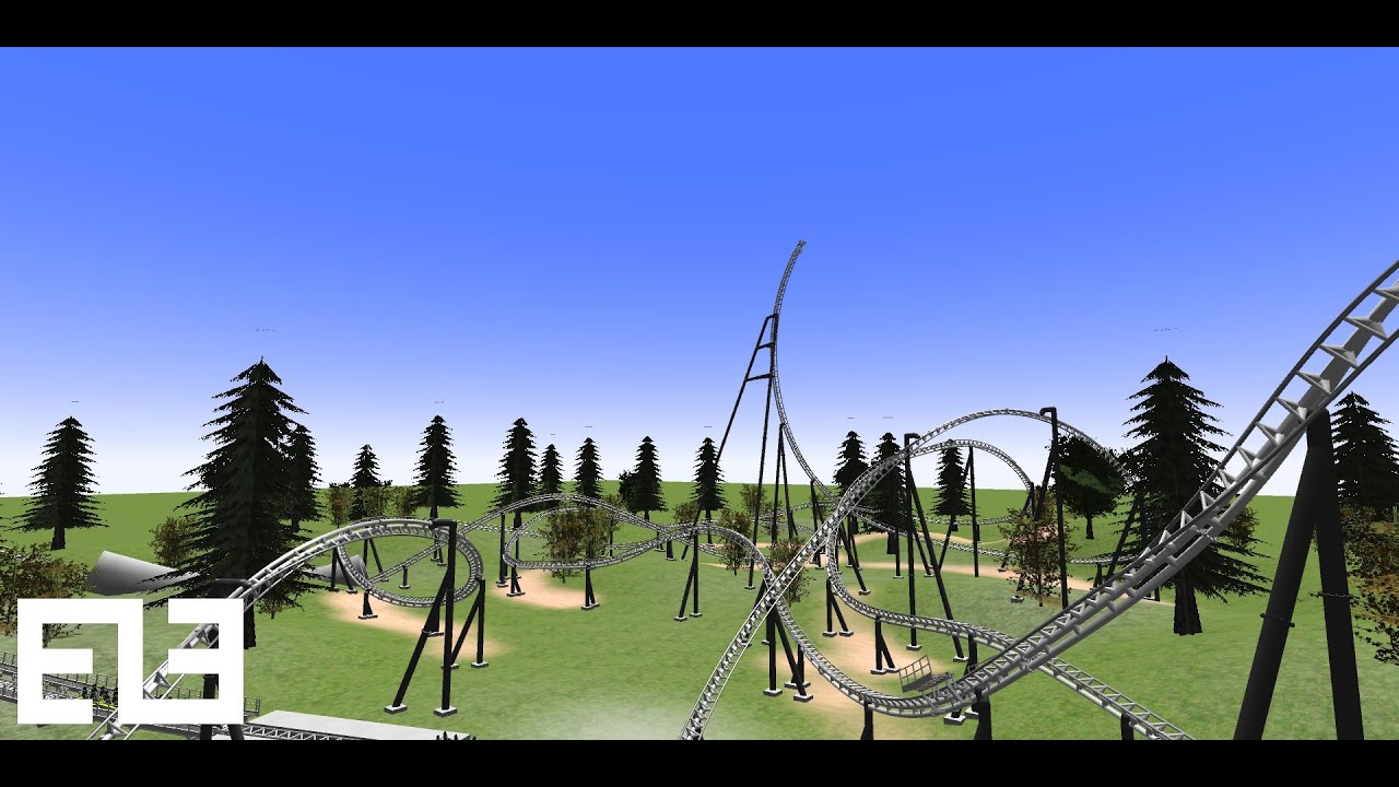 Intamin Switch Track Blitz Coaster | Ultimate Coaster X - YouTube