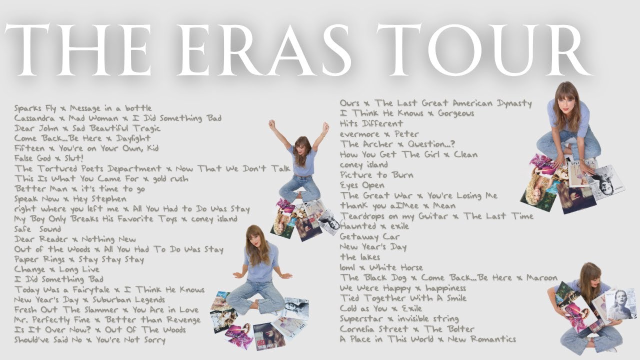 Four Hours of Eras Tour Surprise Songs! - YouTube