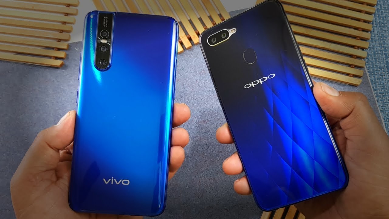 Vivo V15 Pro vs Oppo F9 Pro Speed Test !! - YouTube