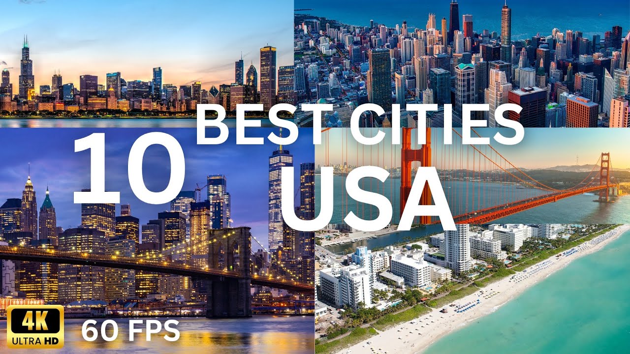 TOP 10 USA Cities in Stunning 4K Ultra HD! - YouTube