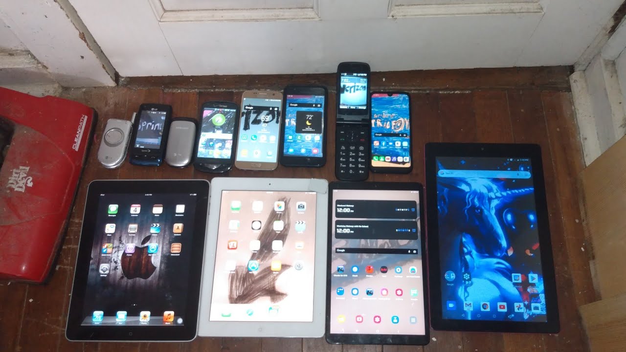My Phone and Tablet Collection September 2022 - YouTube