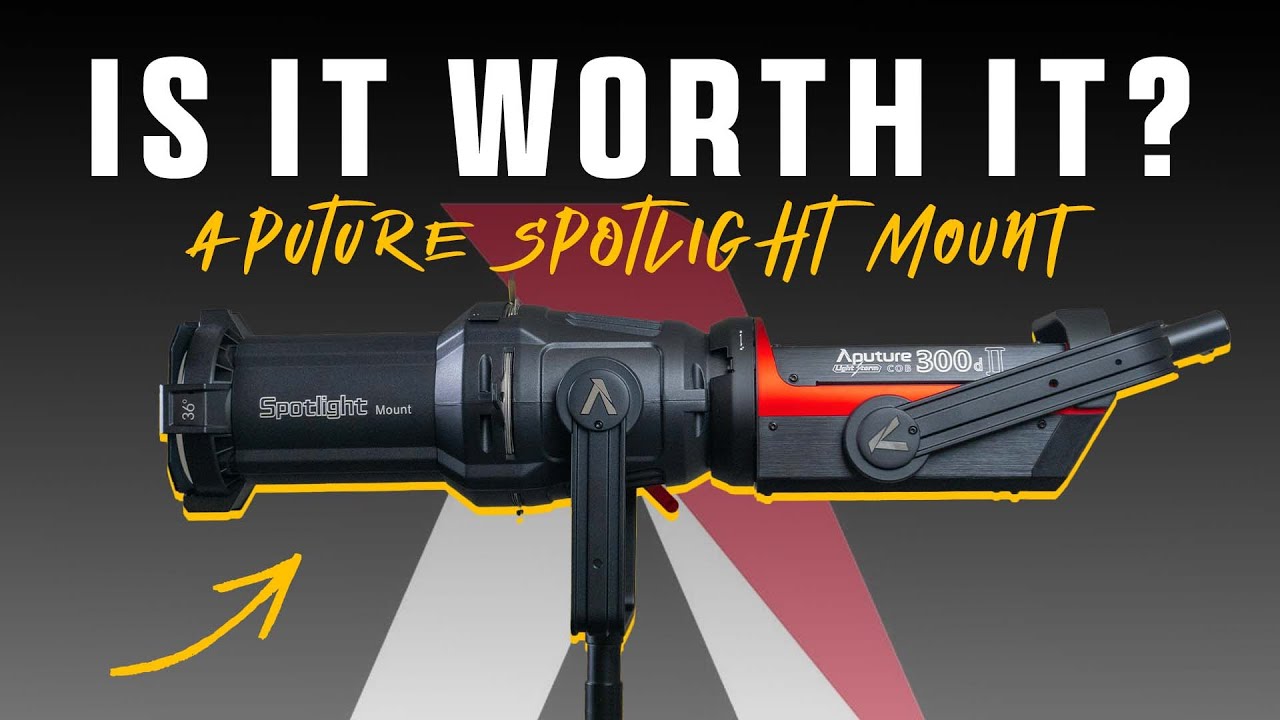 Is This Spotlight Mount For You?? | Aputure Spotlight Mount - YouTube