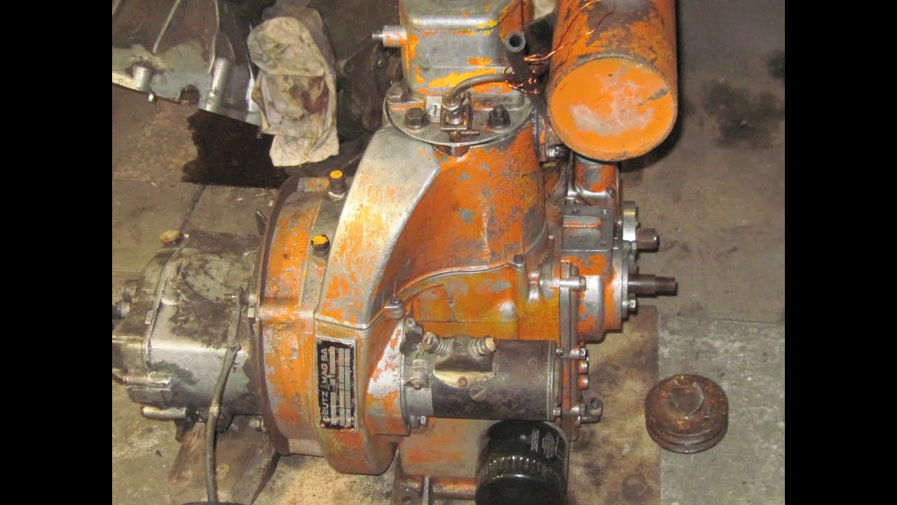 Дизель DEUTZ F1L 208D Обзор,подбор поршневых колец №2. - YouTube