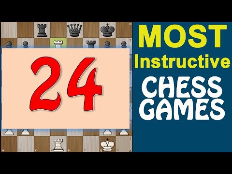 🔴 Collection of Most Instructive Chess Games 🔴 Series 24 @chessbuddies ...