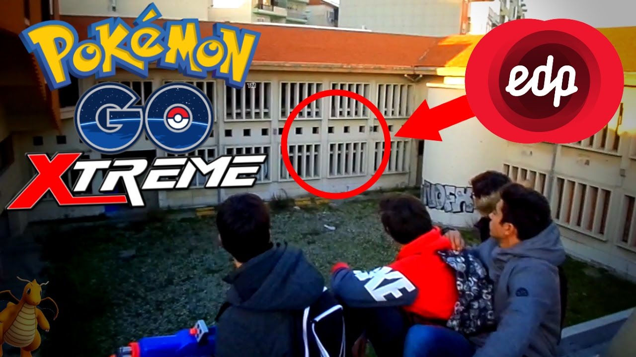 JOGUEI POKÉMON GO XTREME NUM EDIFÍCIO ABANDONADO DA EDP E OLHA NO QUE ...
