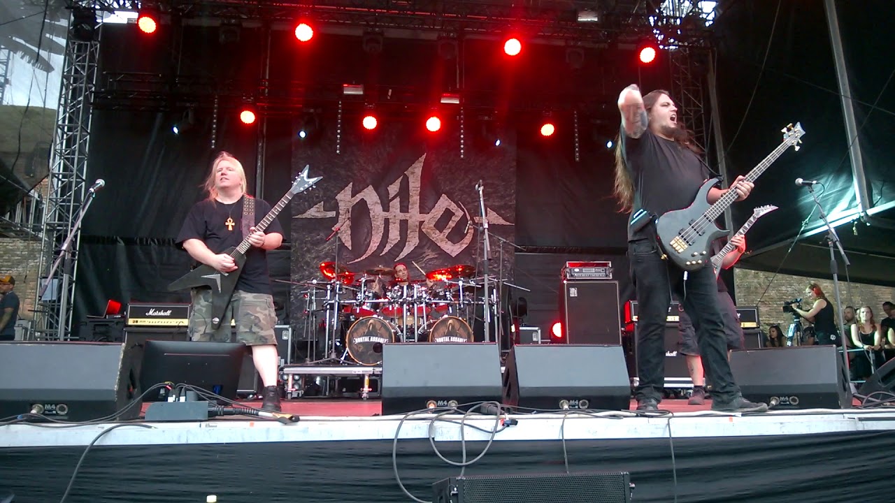 Nile, live @ Brutal Assault 22 - YouTube