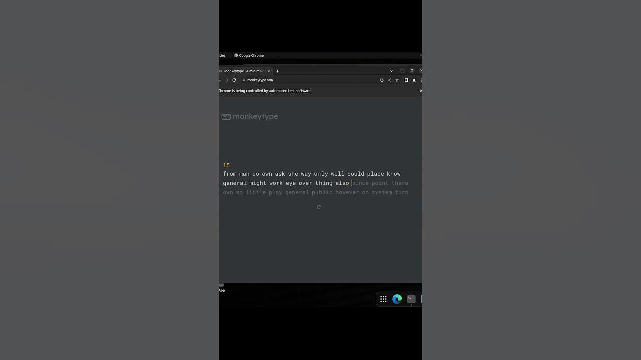 Python Tricks Automating Monkey Typing with Ease! #python #programming #coderslife #coder - YouTube