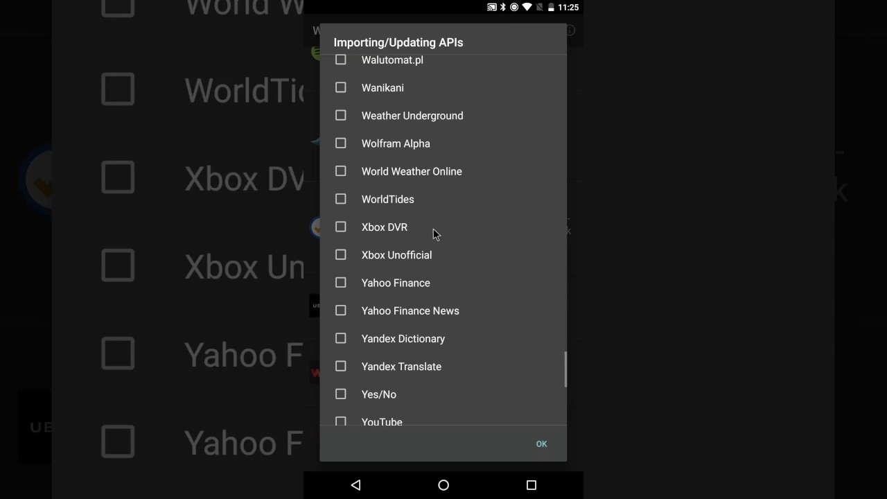 import YouTube api - YouTube