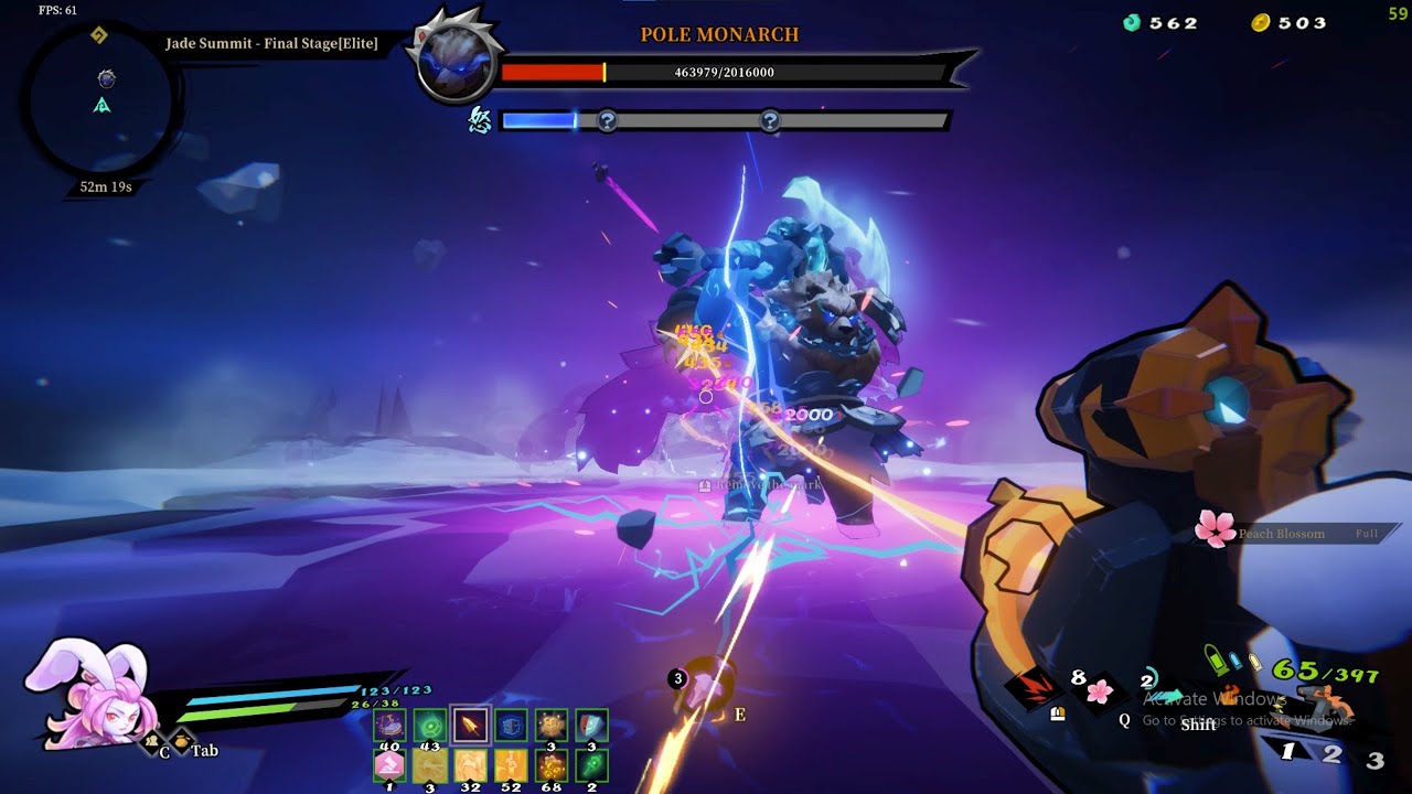 Gunfire Reborn - Final Boss Pole Monarch - Rainbow (Tao - Bunny) - YouTube