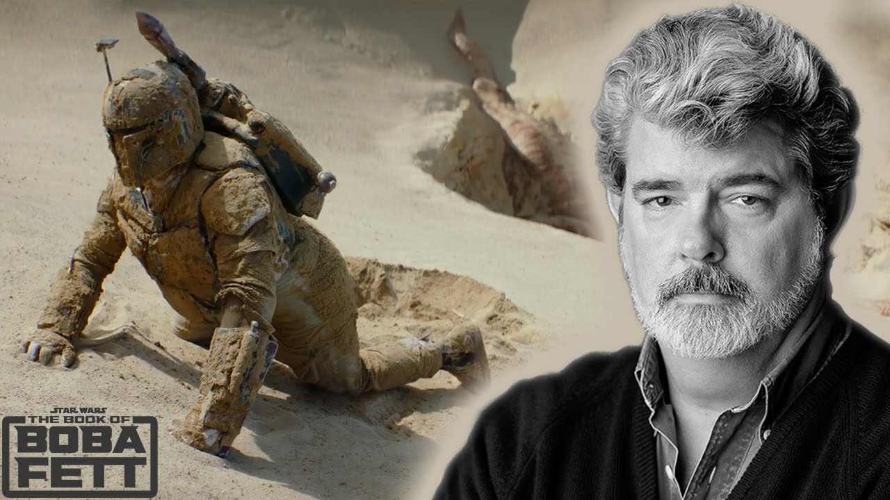 George Lucas on Boba Fett surviving the Sarlacc Pit - YouTube