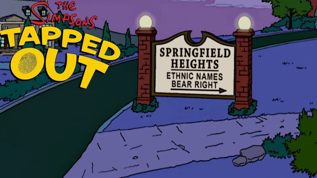 NEW EXPANSION - Springfield Heights Part 3 - The Simpsons Tapped Out ...