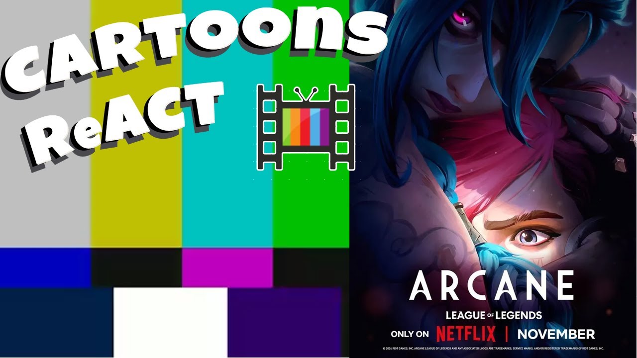 Arcane Season 2 | TEASER TRAILER REACTION | Cartoons ReAct - YouTube