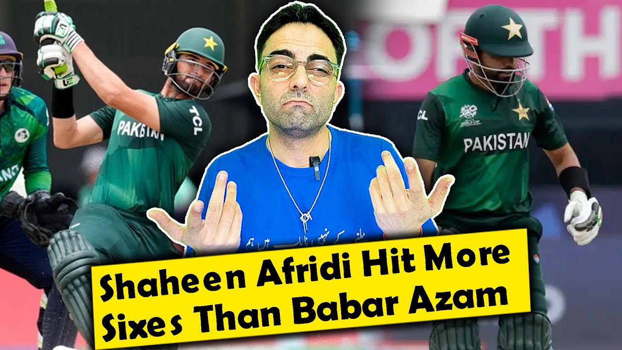 Shaheen Afridi Hits More Sixes Than Babar Azam During T20WC, Bad Patch ...