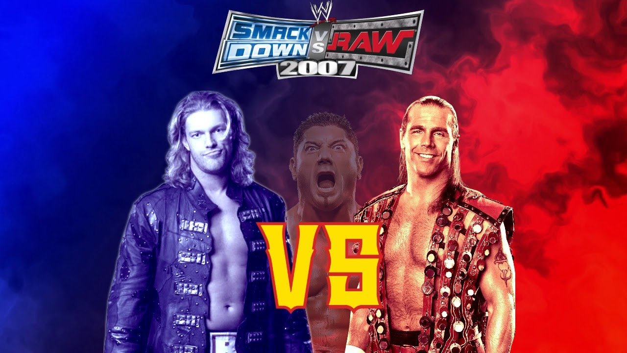 Kodeine's WWE Smackdown vs Raw 2007 Mod Matches Edge vs Shawn Michaels ...