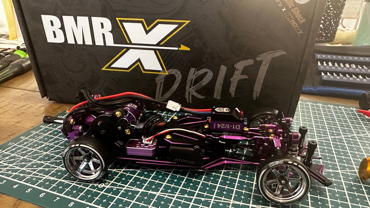 BmR-x pro evo2 unbox and drive ! Pros and cons !By Driftaholics Rc ...