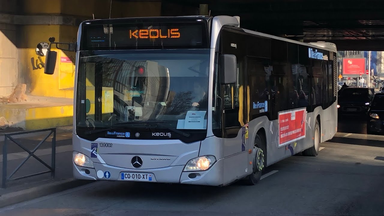 Mercedes citaro c2 keolis cif remplacer rer e - YouTube