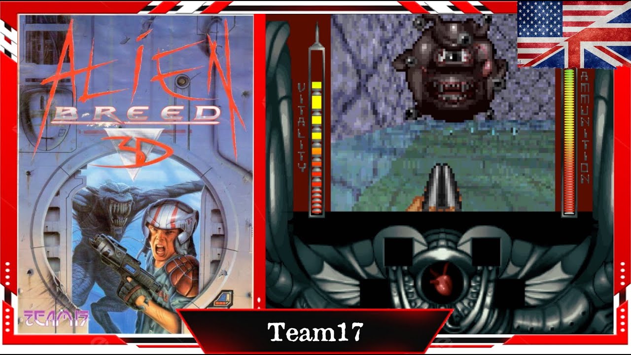 Alien Breed 3D (1995) Amiga FPS Sci-fi Shooter - YouTube