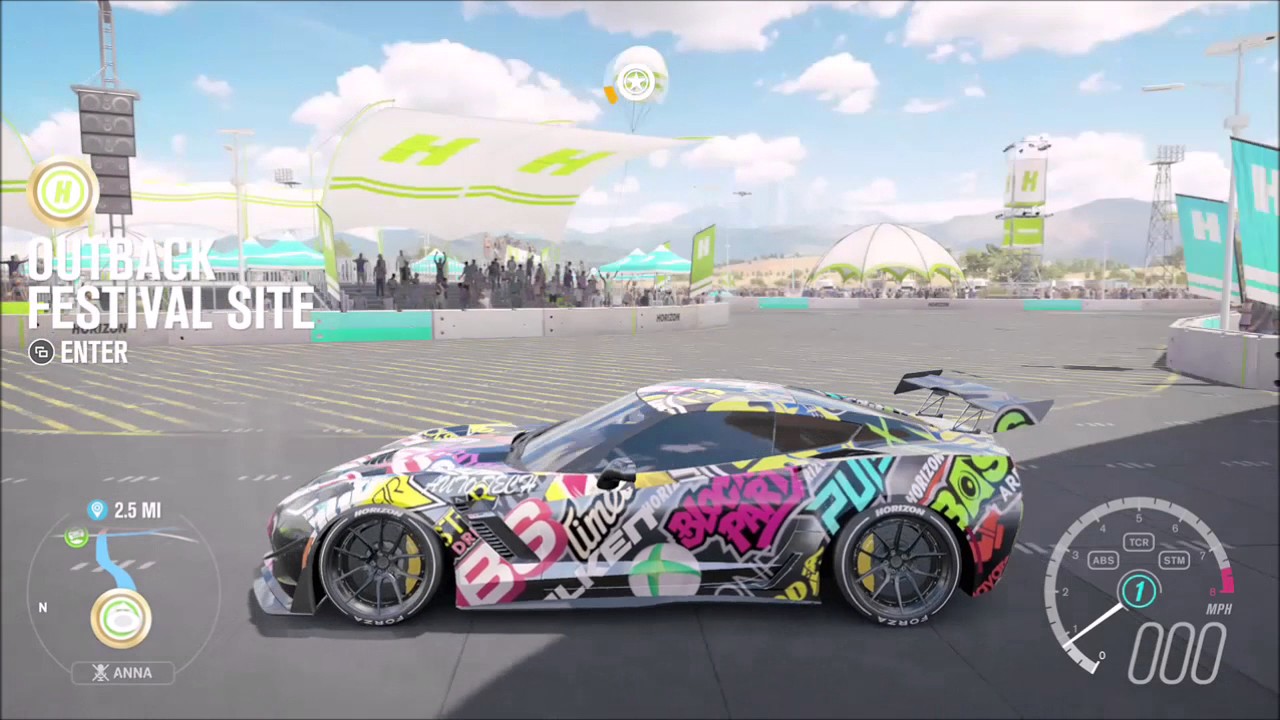 FH3: Chevrolet Corvette Horizon Edition Drift Build - YouTube