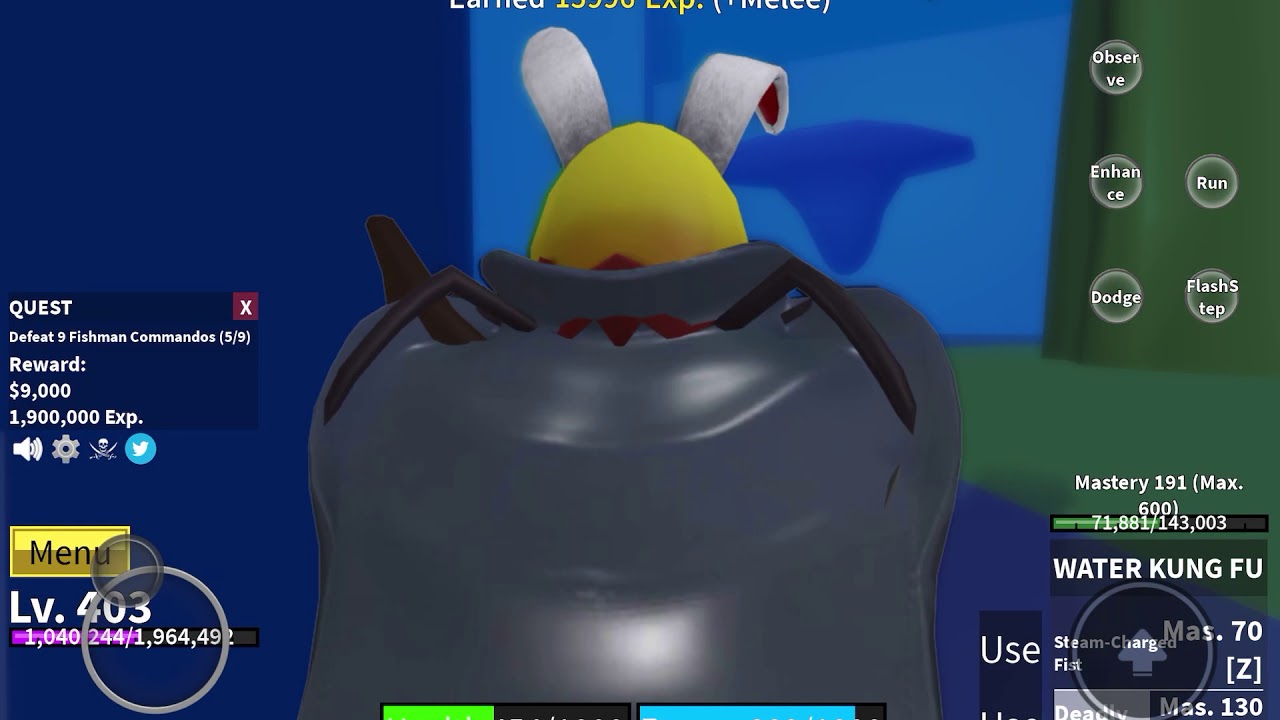 Farming fishman commando - YouTube