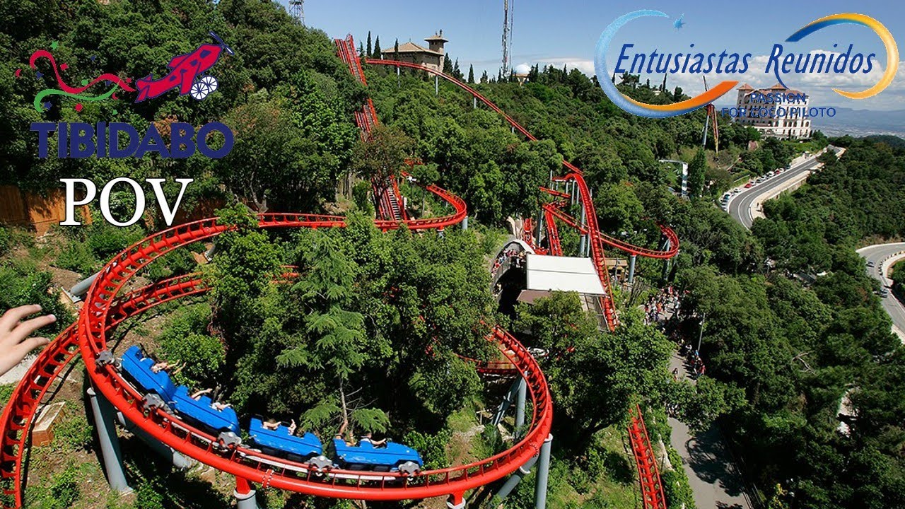Tibidabo - Muntanya Russa POV - YouTube